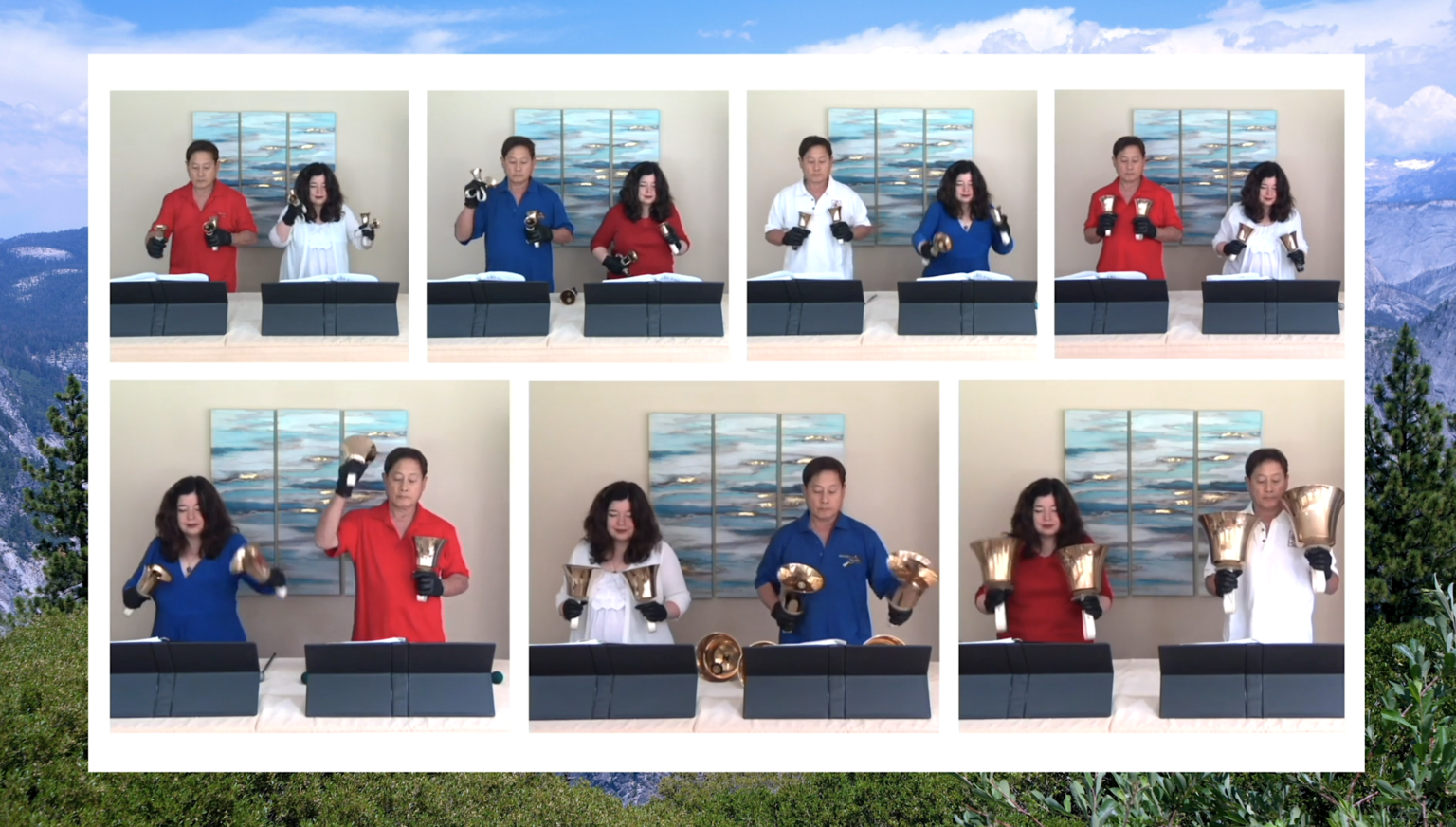 America the Beautiful - for Handbells | Larry and Carla