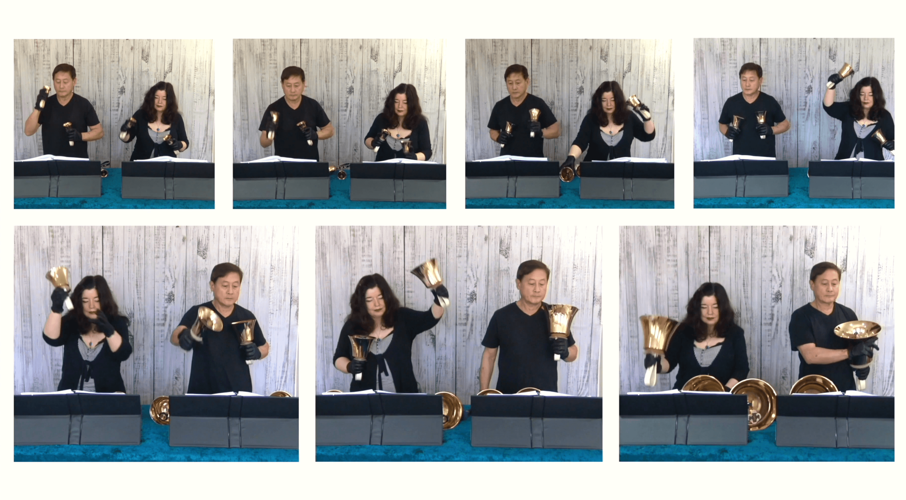 His Eye is on the Sparrow - for Handbells, 3 or 5 Octaves | Larry and Carla